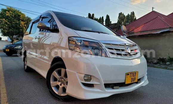 Buy used toyota alphard white car in dar es salaam in dar es salaam - cartanzania