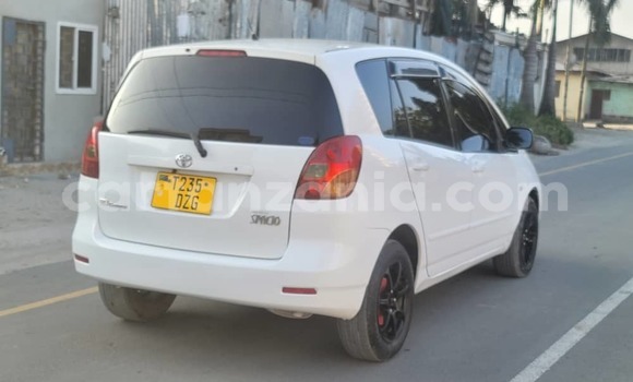 Buy used toyota corolla spacio white car in dar es salaam in dar es salaam - cartanzania