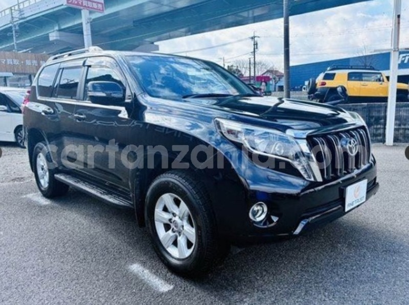 Buy import toyota land cruiser prado black car in dar es salaam in dar ...